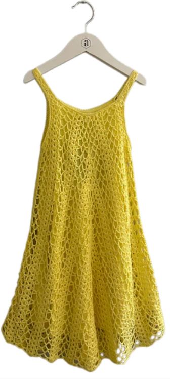RAGDOLL & ROCKETS CROCHET DRESS (SZ S) – elleandava